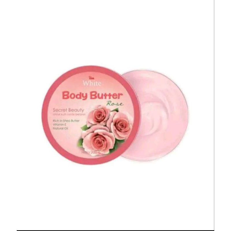 Jual VIVA WHITE BODY BUTTER ROSE (200 g) | Shopee Indonesia