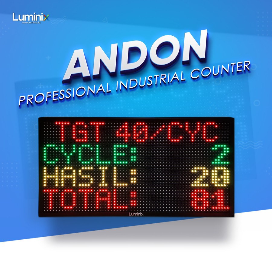 Jual Andon (Professional Industrial Counter) | Shopee Indonesia
