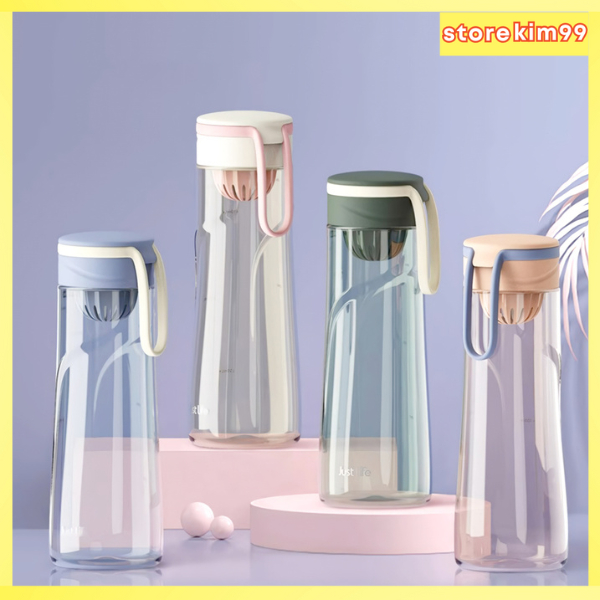 Jual Botol Minum Tumbler Portabel Bening Plastik Simple 550ml | Shopee ...