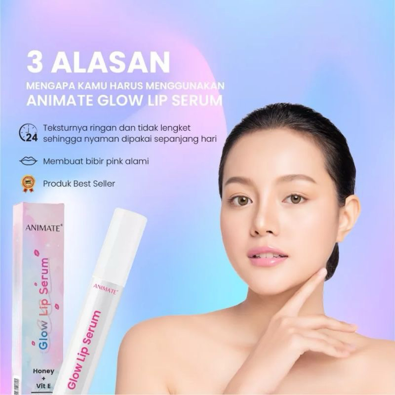 Jual Animate lip serum full size || Lip serum Animated | Shopee Indonesia