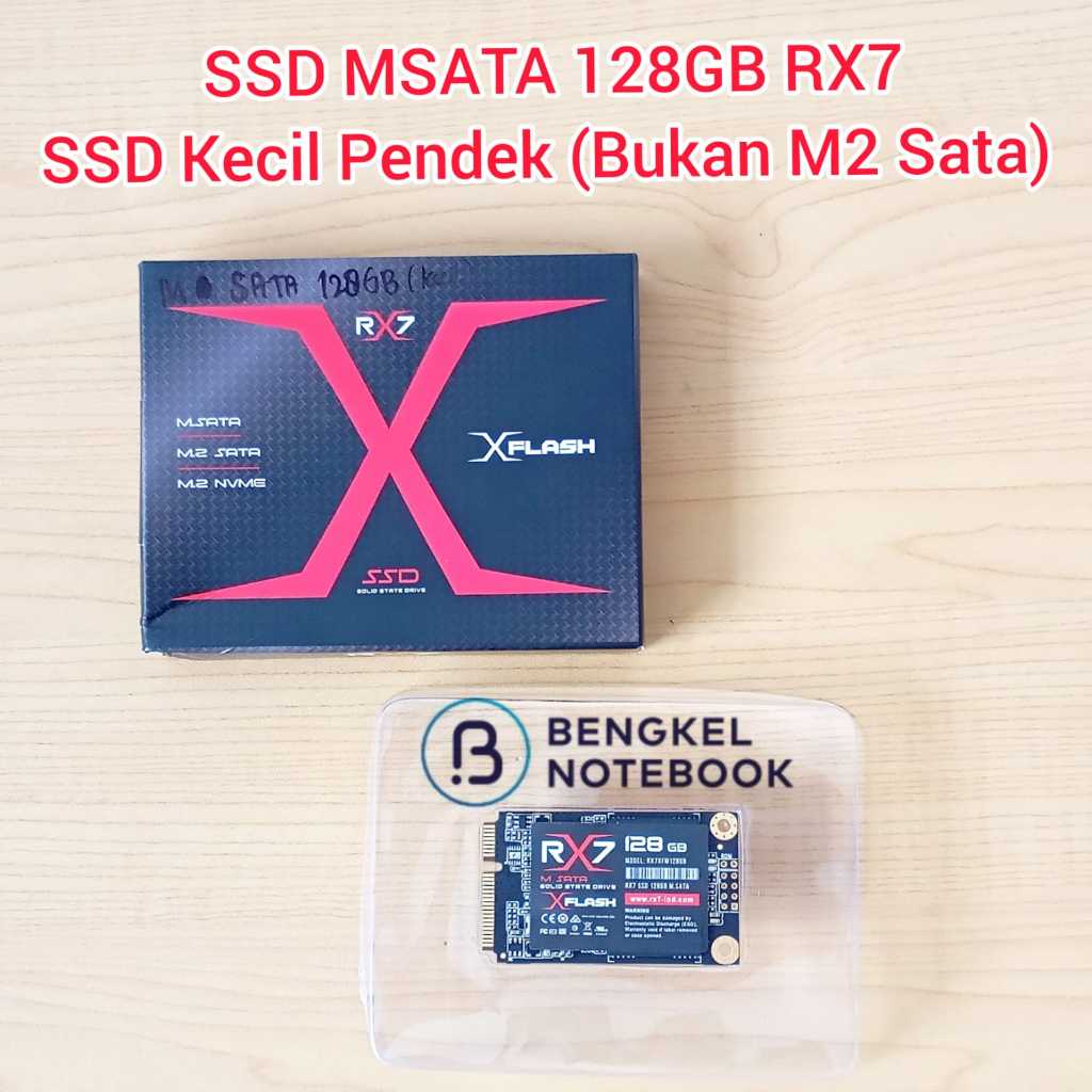 Jual SSD MSATA 128GB RX7 SSD Kecil Pendek (BUKAN M2 SATA) | Shopee ...