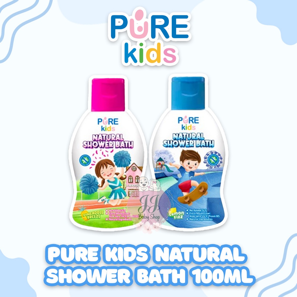 Jual Pure Kids Natural Shower Bath 100ML | Shopee Indonesia