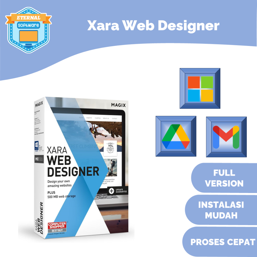Jual Xara Web Designer Full Version Aplikasi Pembuat Website ...