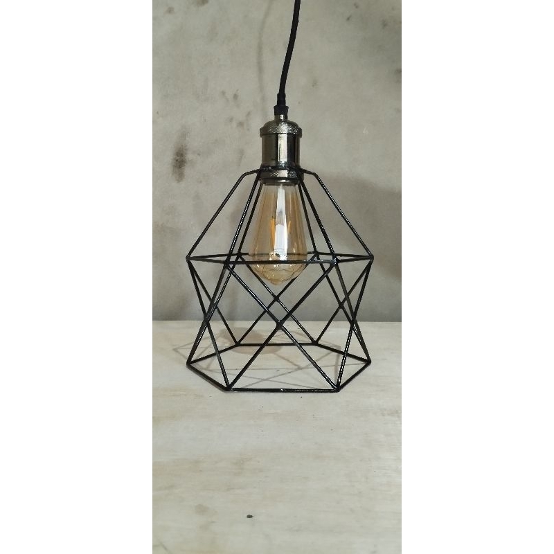 Jual kap lampu model diamond | Shopee Indonesia