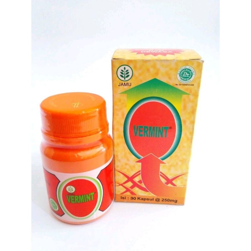 Jual Vermint 30 kapsul Obat Tipes Untuk Anak-Anak dan Dewasa | Shopee ...