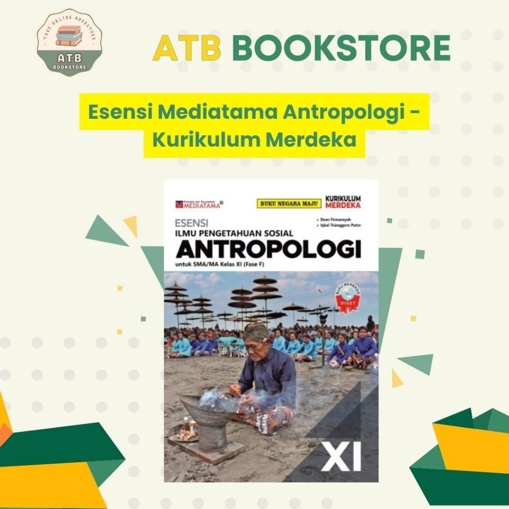 Jual Buku ESENSI IPS Antropologi Kelas 11, 12 SMA/MA Kurikulum Merdeka - Mediatama | Shopee ...