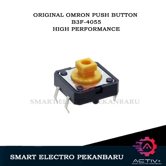 Jual ORIGINAL OMRON PUSH BUTTON B3F 4055 12x12x7.3 4PIN SWITCH ...