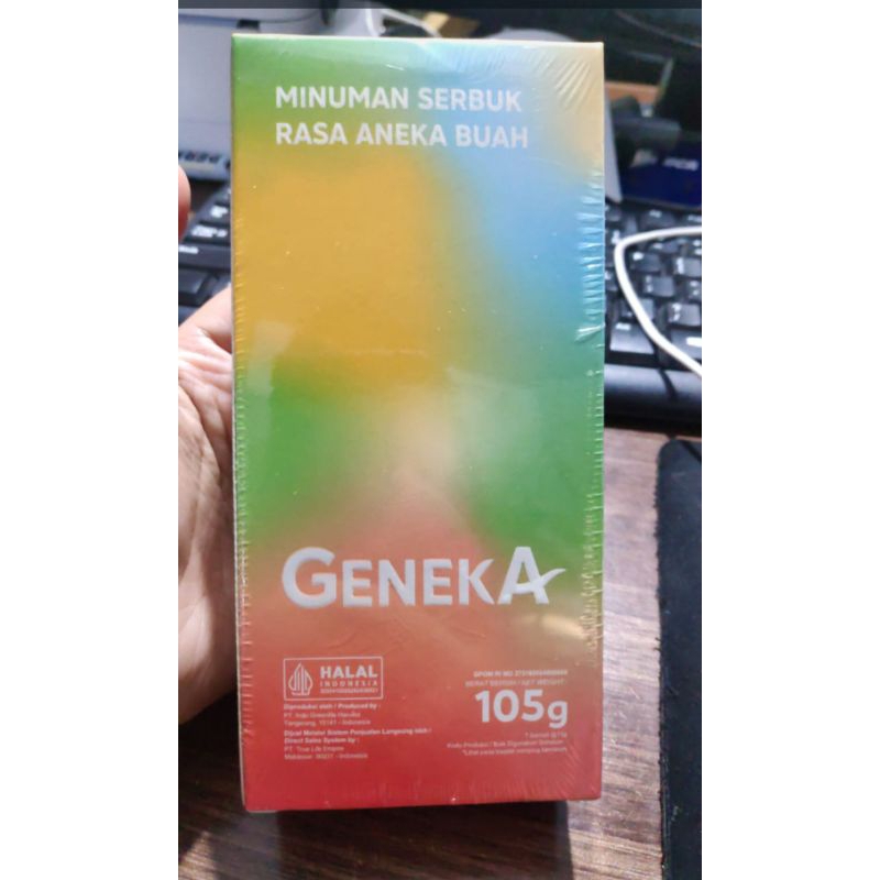 Jual GENEKA minuman serbuk aneka rasa buah halal | Shopee Indonesia