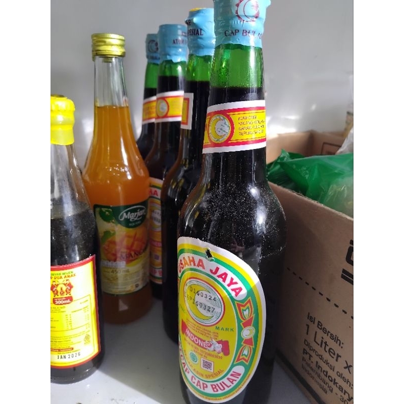 Jual Kecap Asin atom bulan besar | Shopee Indonesia