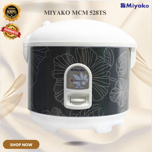 Jual MIYAKO RICE COOKER MCM 528TS MAGIC WARME PLUS 1.8L/MCM528TS/MCM528 ...