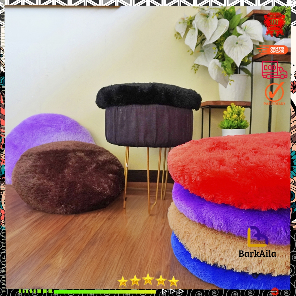 Jual Bantal Duduk/Alas Duduk Bulat/Bantal Kursi/Lantai Ukuran 40x40cm ...
