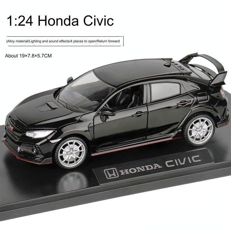 Jual Diecast Honda Civic Type R Official 1:24 Rare item with Light ...