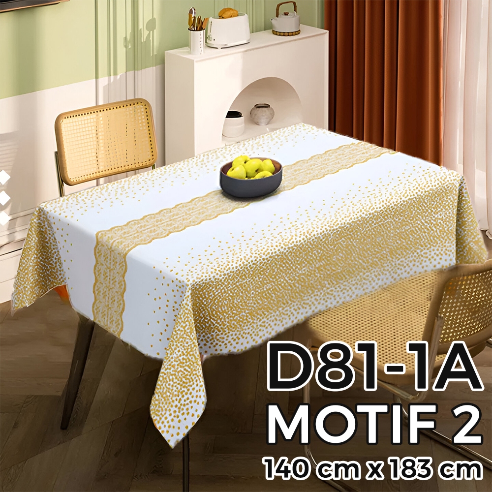 Jual Orange Official Shop Taplak Meja Makan Modern random Anti Air ...