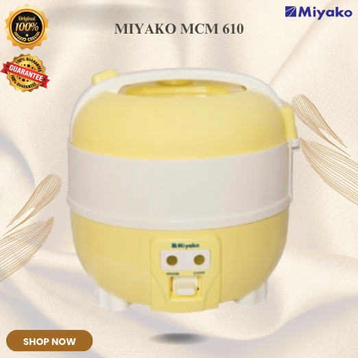 Jual MIYAKO RICE COOKER MCM 610 MAGIC WARMER PLUS/MCM610/MCM-610/MACIC ...