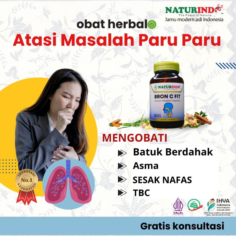 Jual Obat Batuk Sesak Nafas Asma Bronkitis Sinusitis Penyakit Paru Paru ...