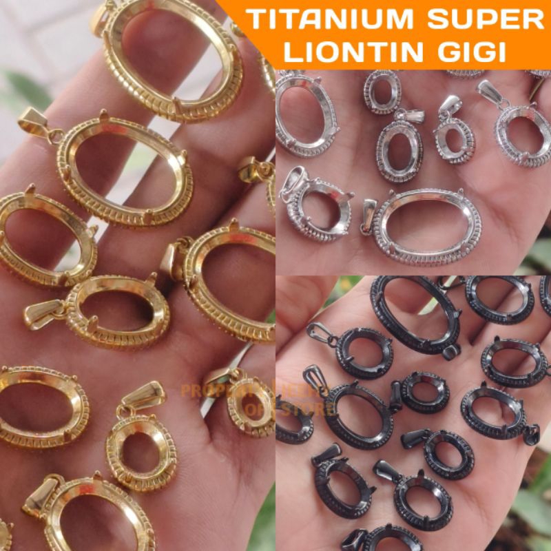 Jual RING LIONTIN TITANIUM GIGI GUANSHENG | Shopee Indonesia