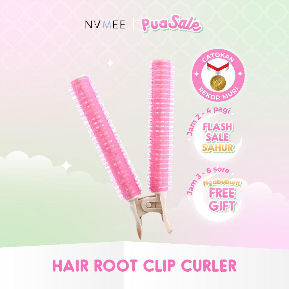 Jual NVMEE - Roll Rambut Jepit Untuk Poni / Hair Root Clip Curler ...
