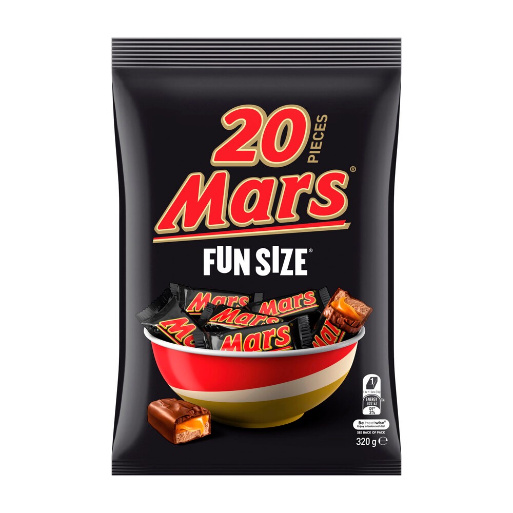 Jual Mars Chocolate Party Share Bag 20 Piece | 320g | Shopee Indonesia