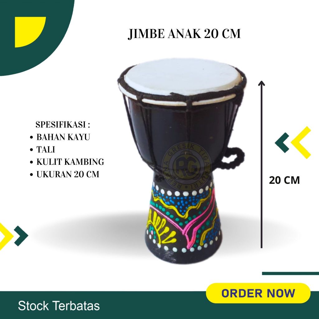 Jual jimbe alat musik Gendang / Alat Musik Tradisional / Jimbe anak ...