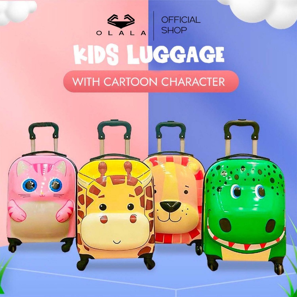 Jual Indo Roaming Tas Koper Anak Karakter 3D - SH002 | Shopee Indonesia