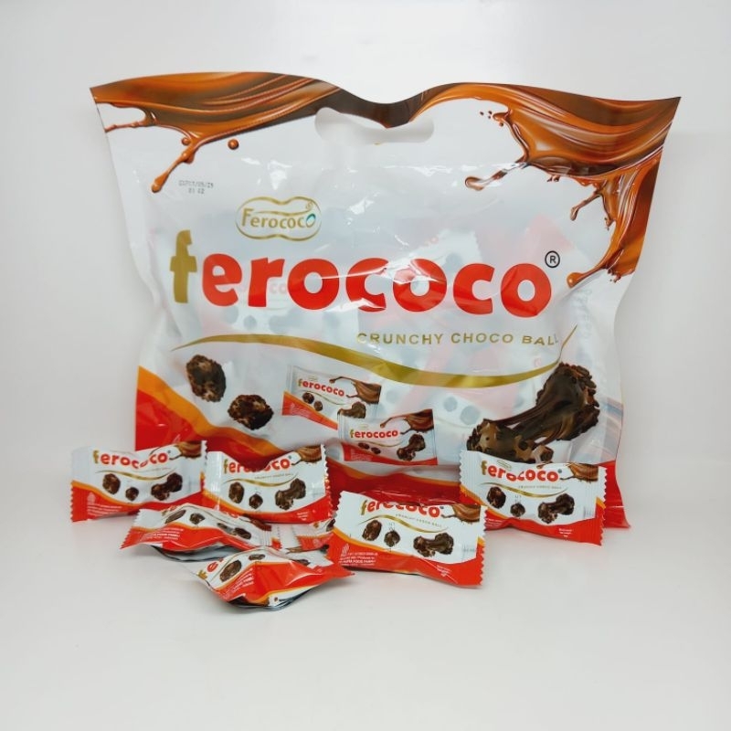 Jual Ferococo Crunchy Choco Ball isi 40 / Mirip Apollo Roka | Shopee ...