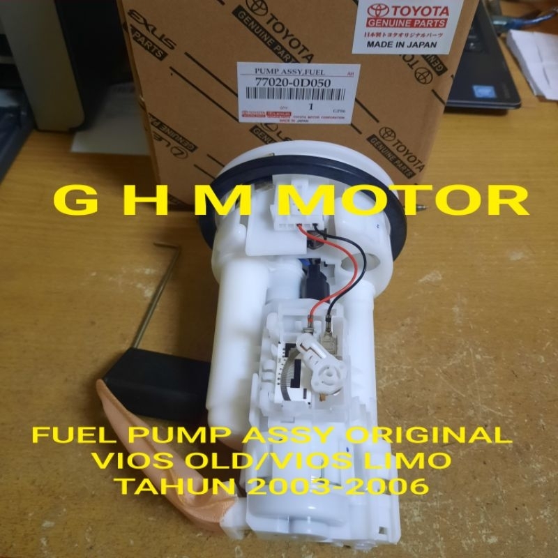 Jual fuel pump assy vios old/altis old vios limo gen 1 2003-2006 ...