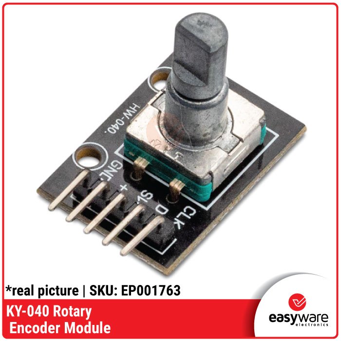 Jual ROTARY ENCODER MODULE KY-040 KY040 ROTARY ENCODER | Shopee Indonesia