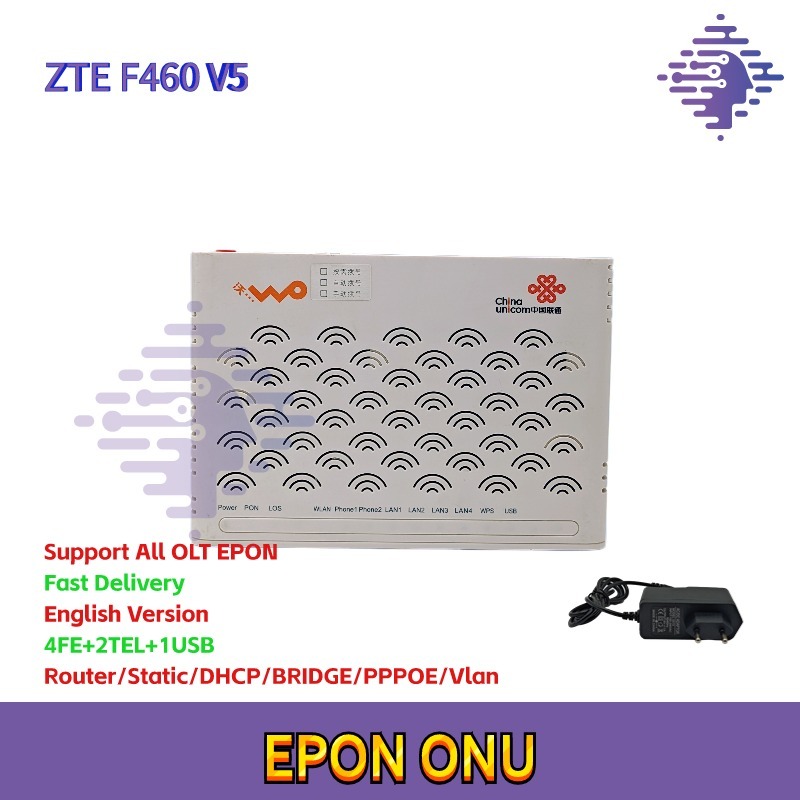 Jual Bekas WIFI Mode ZTE F460 V5 ONT EPON ONU AP Wireless WIFI English Version | Shopee Indonesia