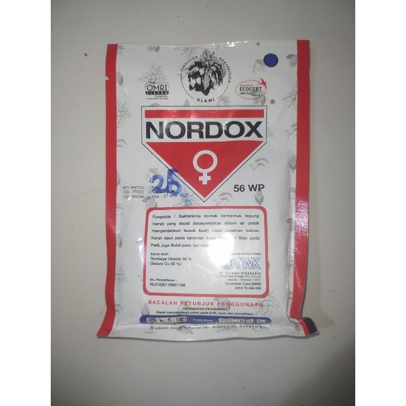 Jual Nordox 56WP 100 gram bakterisida fungisida | Shopee Indonesia