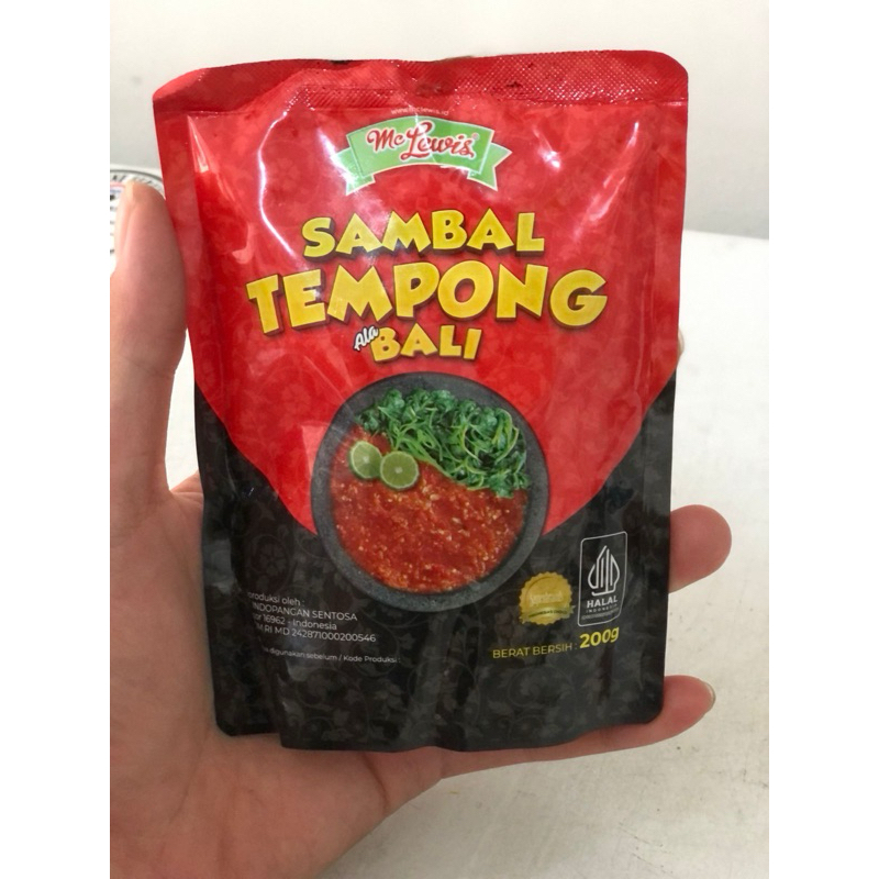 Jual Mc Lewis Sambal Tempong ala Bali / McLewis Sambel Tempong Bali ...