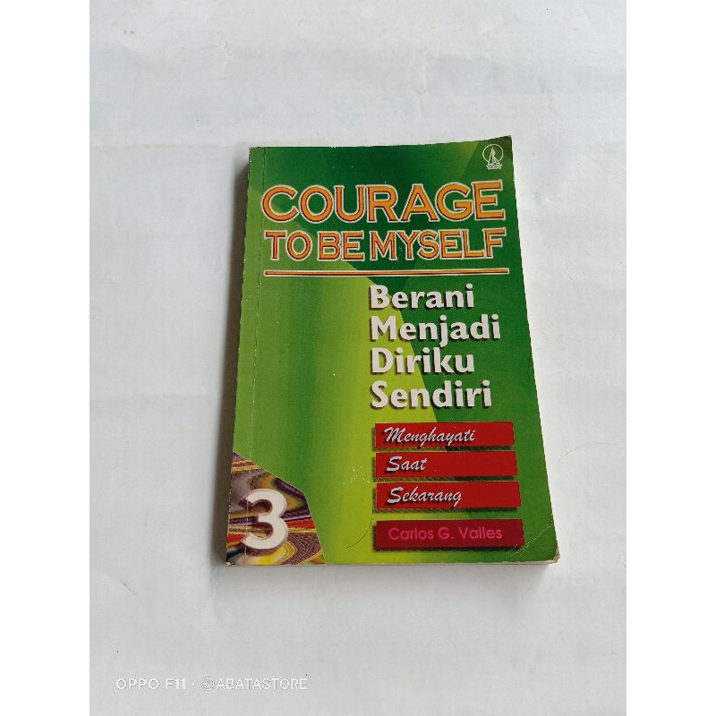 Jual BUKU BERANI MENJADI DIRIKU SENDIRI 3 CARLOS G VALLES | Shopee ...
