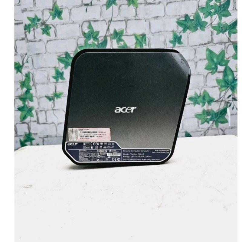 Jual PC MINI ACER VERITON N281G INTEL ATOM D425 RAM 2GB HDD 250GB WIFI ...