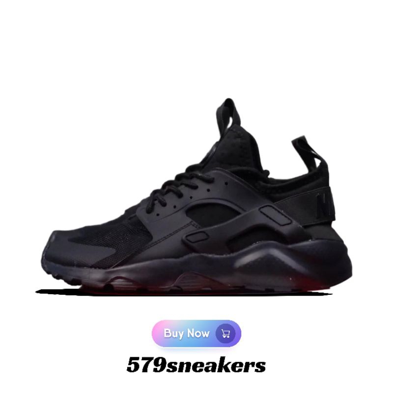 Jual Sepatu Nike Air Huarache Triple Black / Full Black Original ...