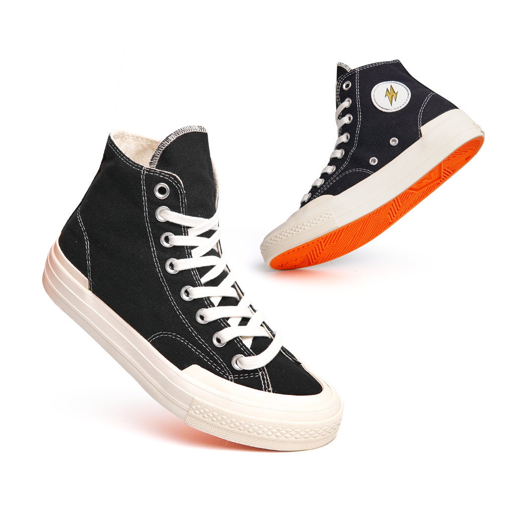 Jual SEPATU SNEAKERS CORVALUE FOOTWEAR 90s ETNIS HIGH OFFWHITE ORIGINAL ...