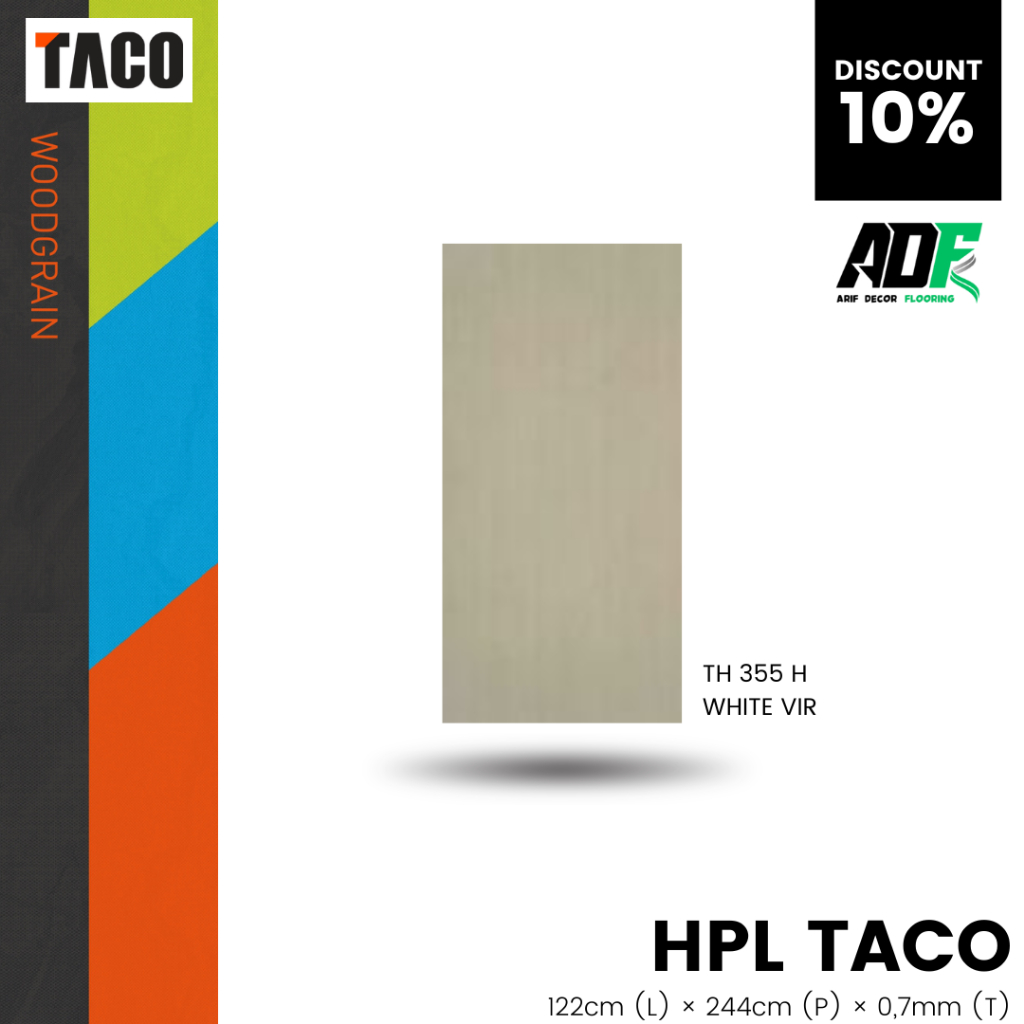Jual HPL TACO WOODGRAIN Type TH 355 H Pelapis Kayu Furniture Lemari ...