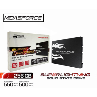 Jual SSD MIDAS FORCE 256 GB SUPER LIGHTNING MIDASFORCE UP TO 550 / 500 ...