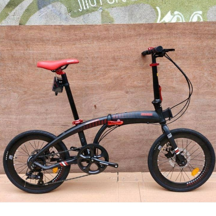 Jual Sepeda lipat 16 20 Inc family frame alloy maximo 7 speed shimano ...