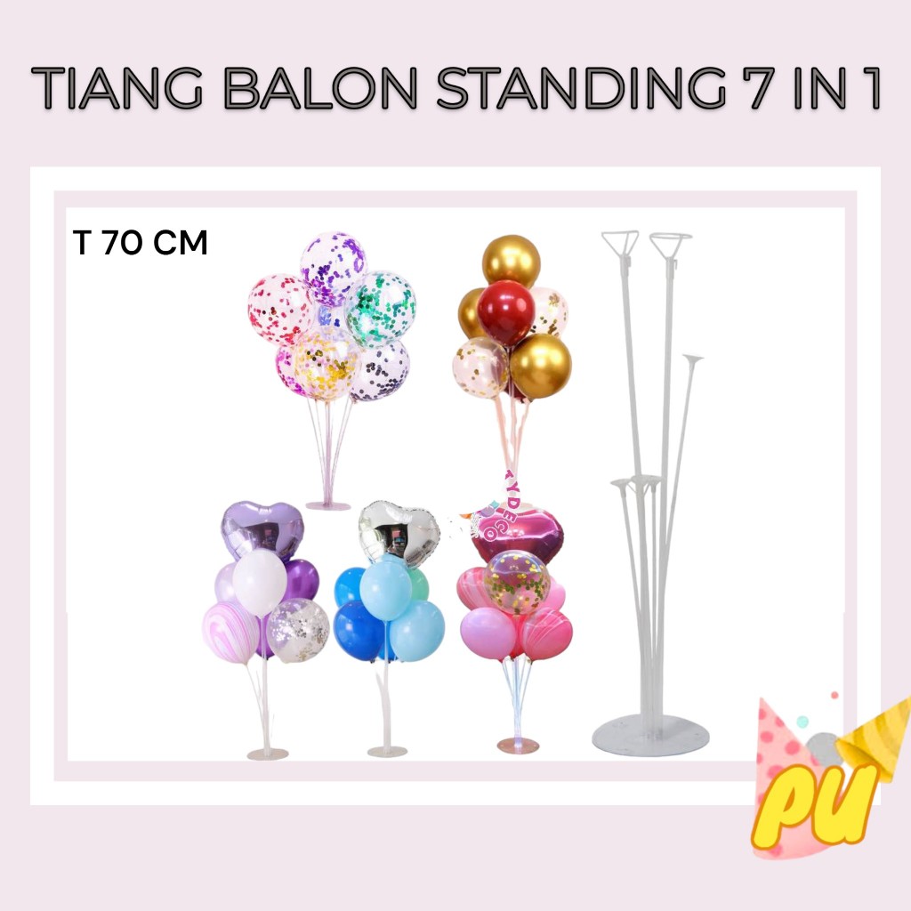 Jual Tiang Balon Standing 7 In 1 / Tiang Dekorasi Ulang Tahun | Shopee ...