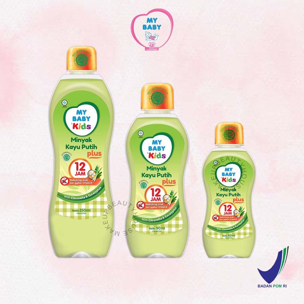 Jual MY BABY Kids Minyak Kayu Putih Plus 12 Jam 60ml - 90ml - 150ml ...