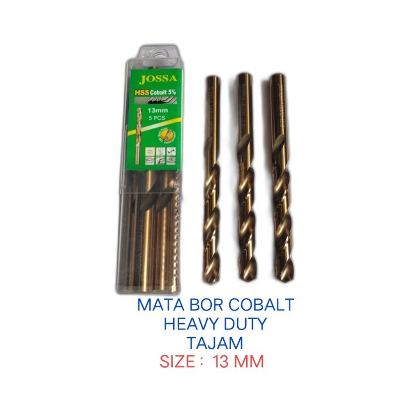 Jual JOSSA Mata Bor Besi 13mm COBALT HEAVY DUTY / JOSSA Mata bor ...