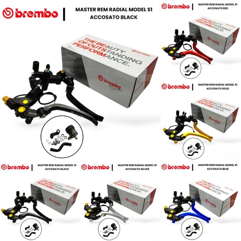 Jual Master Rem ACCOSSATO Set 1 Tabung ACCOSSATO UNIVERSAL Vario Beat ...