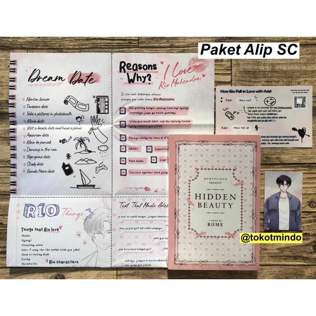 Jual ORIGINAL Novel HIDDEN BEAUTY (Rome Romee) - Penerbit Loveable x Romancious | Shopee Indonesia