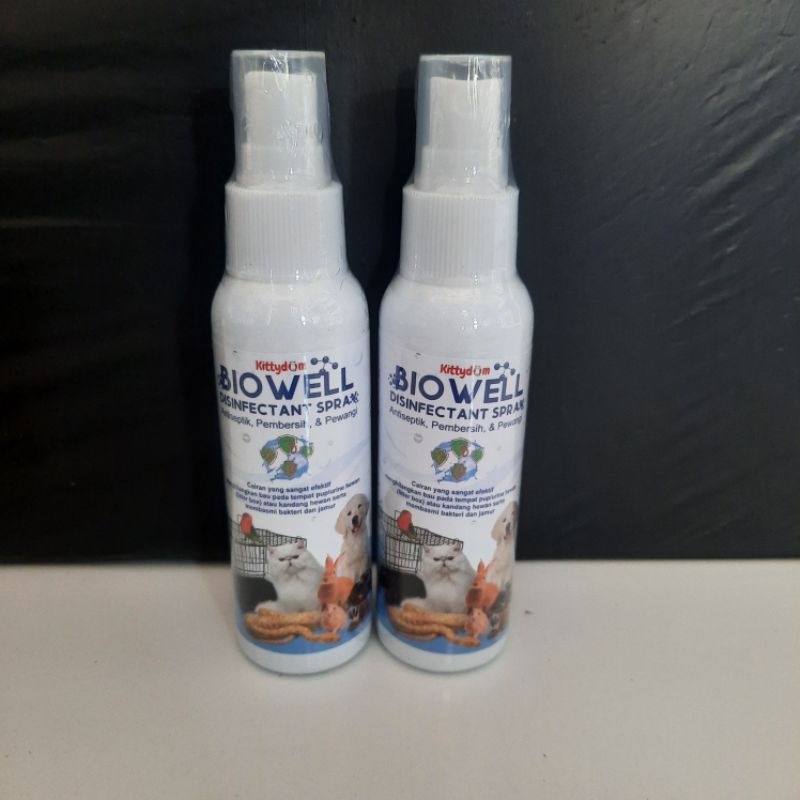 Jual Biowell Biowel Disinfektan Kandang Kucing Anjing Burung Penghilang ...