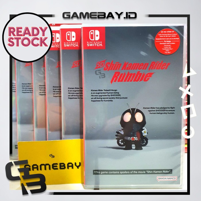 Jual Nintendo Switch SD Shin Kamen Rider Rumble | Shopee Indonesia