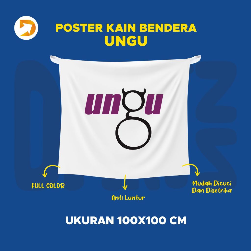 Jual POSTER KAIN TAPESTRY BENDERA UNGU CLIQUERS | Shopee Indonesia