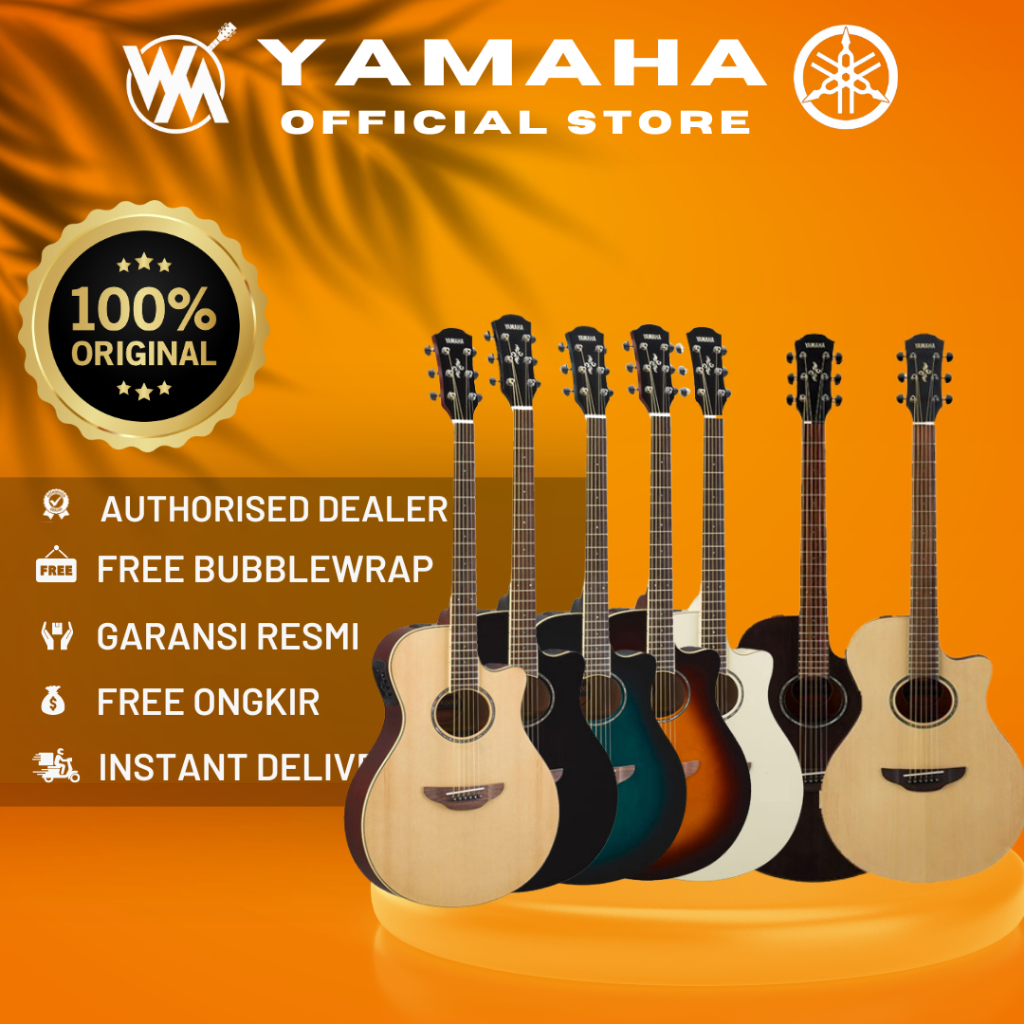 Jual Yamaha Gitar Akustik Elektrik APX 600 / APX600 / APX-600 - (Tersedia 5 Warna) | Shopee ...