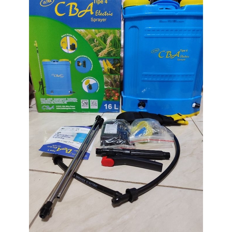 Jual Sprayer Elektrik CBA Type 4 16 Liter Kuat Ringan Alat Semprot ...