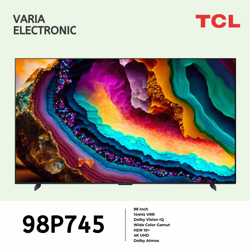 Jual LED TV TCL 98 Inch 98P745 4K UHD Google TV | Shopee Indonesia
