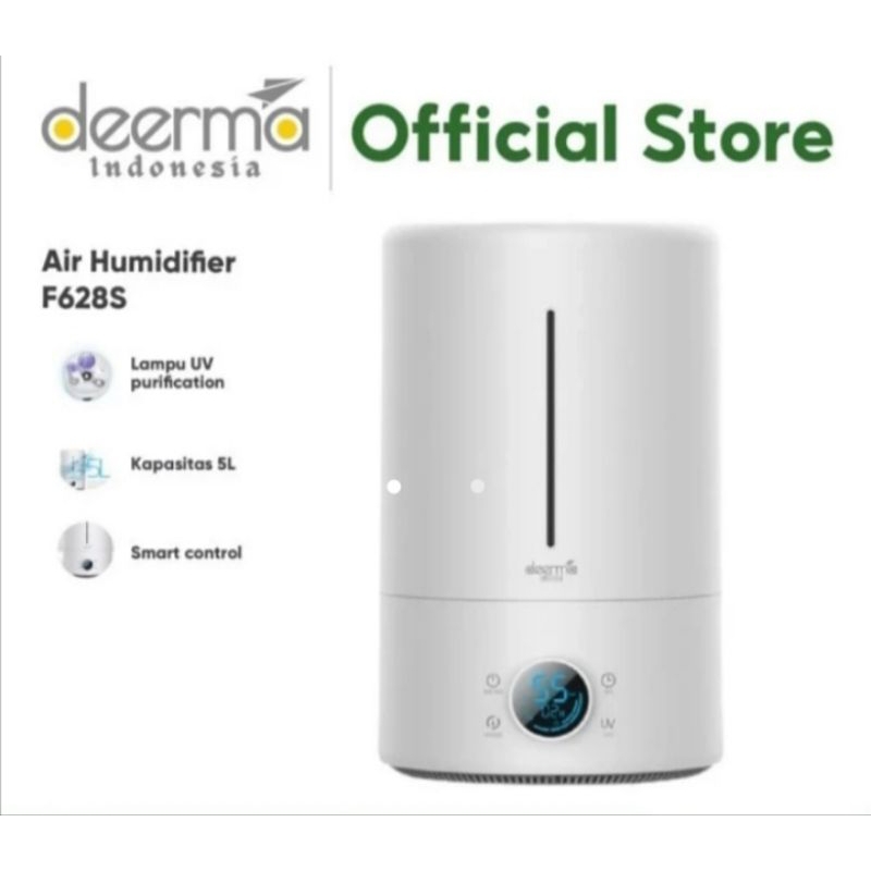 Jual Deerma F628S Air Humidifier Touch Led UV Lamp Penyegar Udara 5L | Shopee Indonesia
