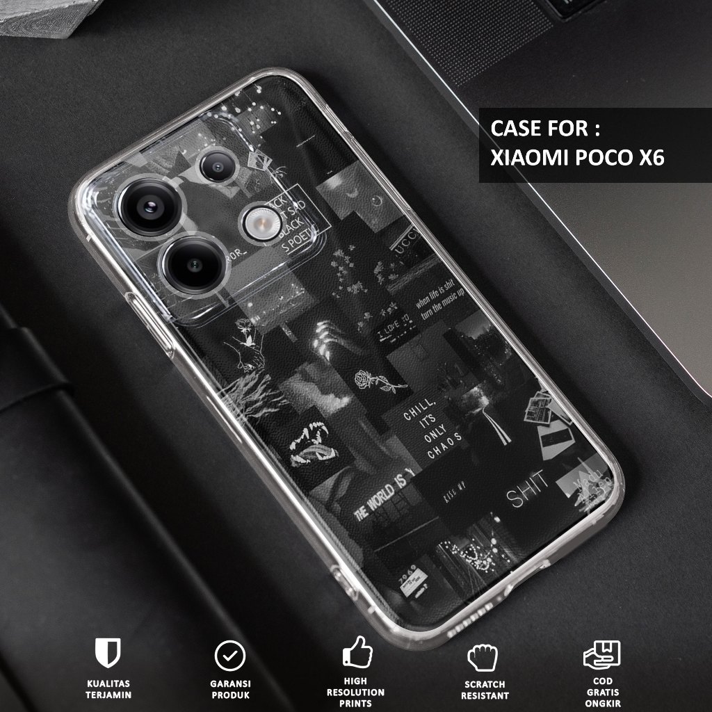 Jual Case XIAOMI POCO X6 2024 - Casing XIAOMI POCO X6 Motif ( AESTHETIC ...